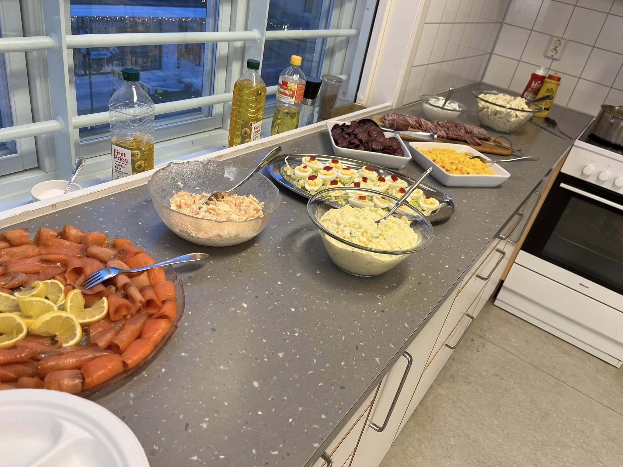 Julelunsj til gutta | Ålesund fengsel 20. desember 2024